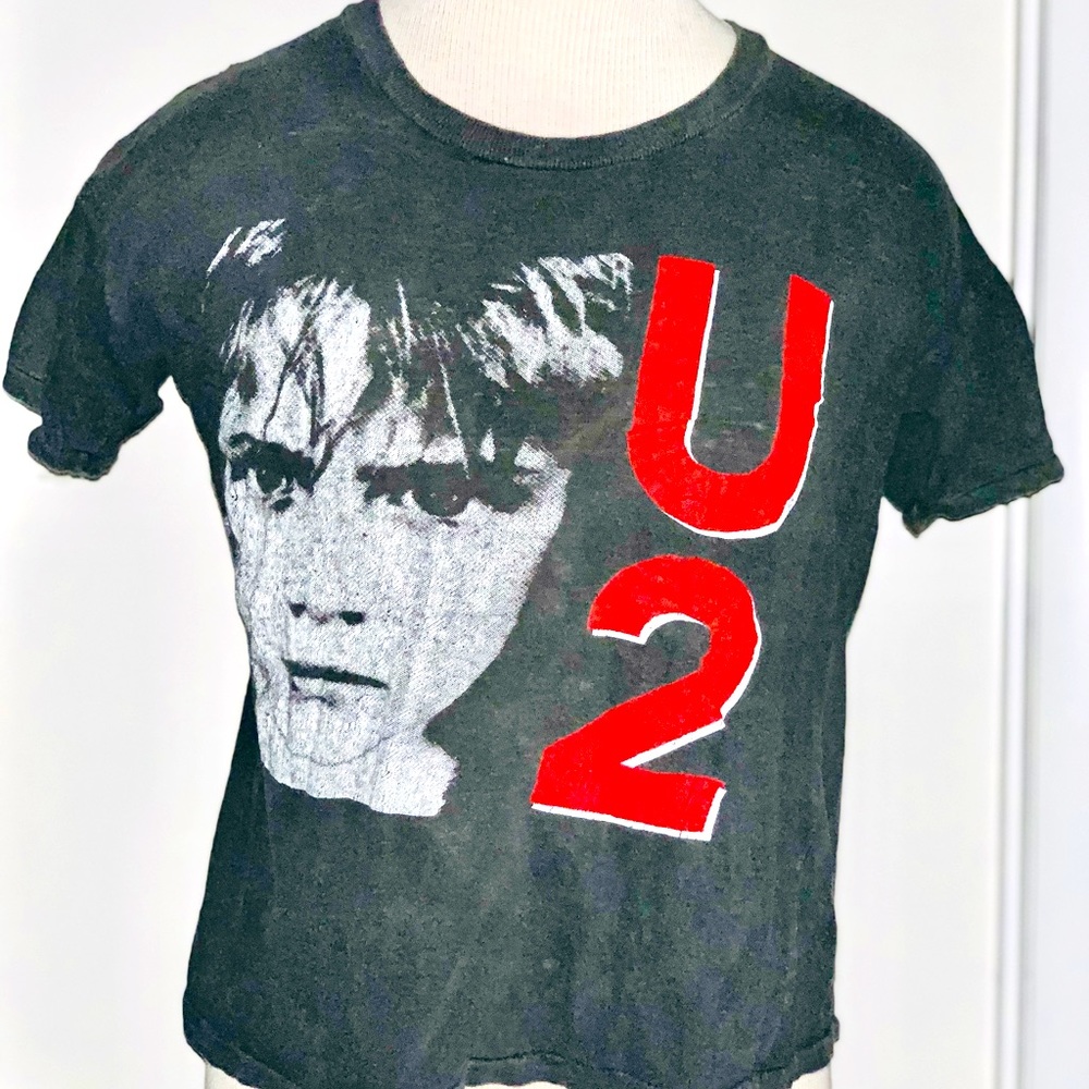 Vintage U2 Unforgettable Fire Tour 1985 Concert T - Gem